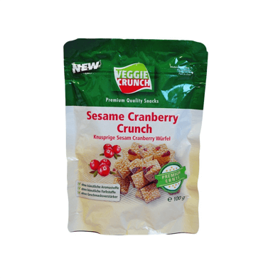 VEGGIE CRUNCH Sesame Cranberry Crunch » Degustabox